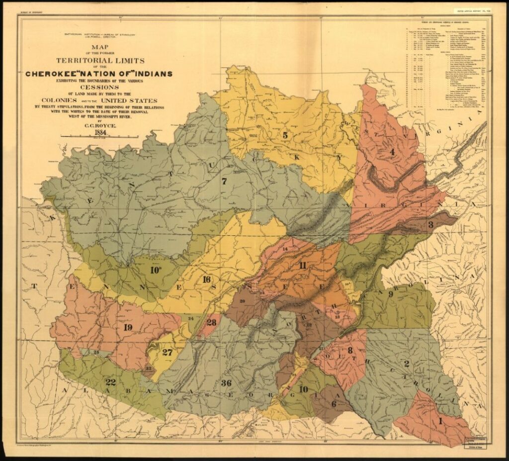 July 26, 1827: Cherokee Nation Adopts Constitution - Asheville Museum ...