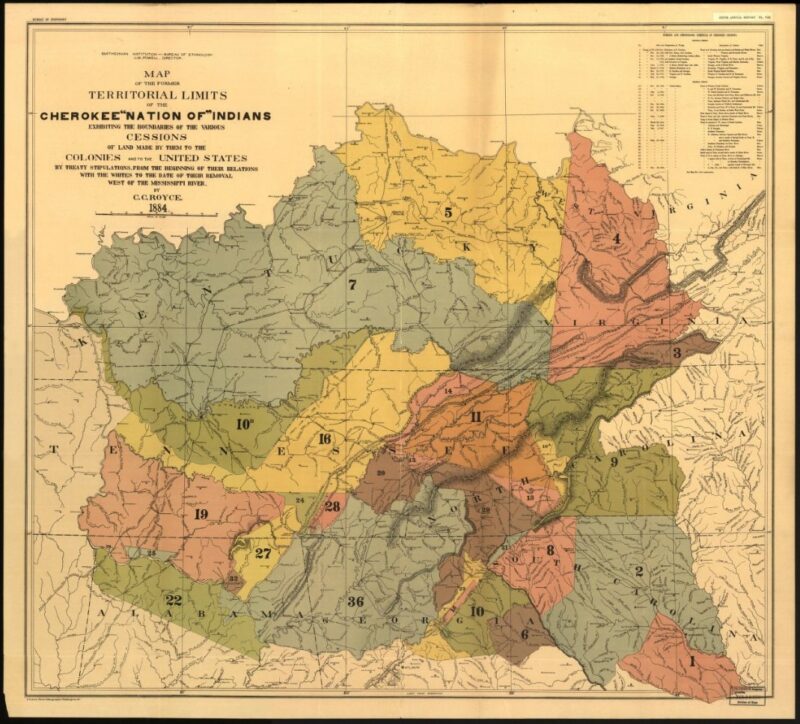 July 26, 1827: Cherokee Nation Adopts Constitution - Asheville Museum ...