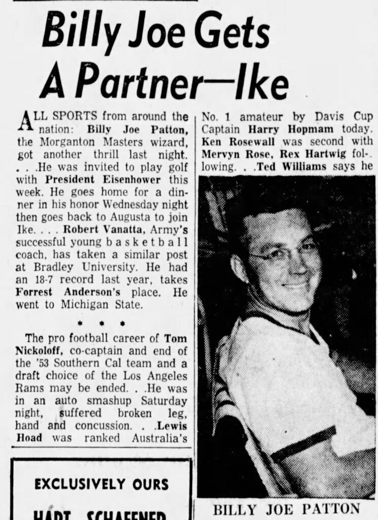 April 11, 1954: Billie Joe Patton’s Special Run at the Masters ...