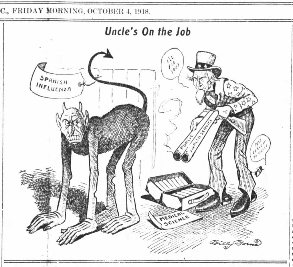 1918 vs. 2020 - Asheville Museum of History